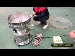 Noiseless High-Performance 450mm Vibrating Filter Sieve for Paint Coating
