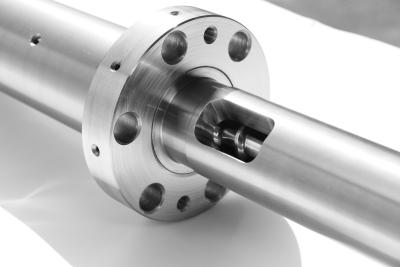 China 45mm Injection Molding Barrel And Screw  SKD61 Barrel In Injection Moulding Machine for sale
