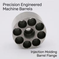 Quality Injection Molding Machine Bimetallic Screw Barrel NISSEI 40T Barrel Flange HRC for sale