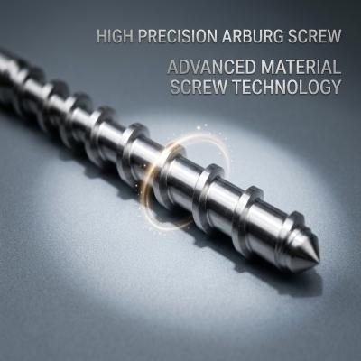 China Alloy C276 Injection Machine Screw Sodick Screw In Injection Moulding Machine for sale
