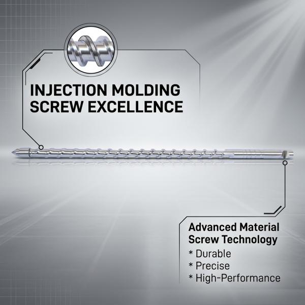 Quality Arburg Single Screw Barrel 30mm Injection Molding Machine Screw Assembly for sale