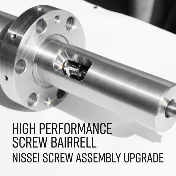 Quality 45mm NISSEI  Screw And Barrel Hard Alloy Injection Molding Screw for sale