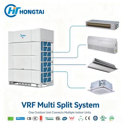 China Midea V8 Master VRF 80 HP System for Multi Floor Office Building Design 2000 meters of pipe 110 meters of elevation One platform designed to serve every floor with consistent reliable performance for sale