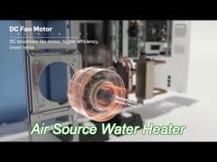 Wi-Fi を利用して制御する 知的 R410A 熱爆弾 空気源