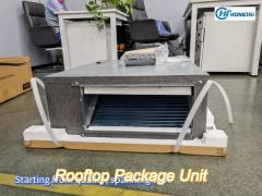 roof mounted package air conditioner eer 11.4 easy installation cooling only rooftop package unit
