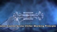 Water-Cooled Screw Chiller Working Principle | Internal Structure & Refrigeration Cycle Explained