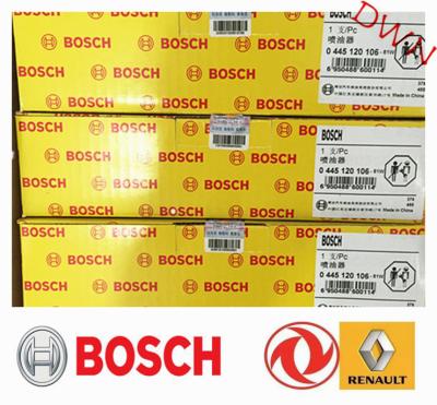 中国 BOSCHの共通の柵のディーゼル燃料エンジンの注入器0445120310 = DongFengルノー エンジンのための0445120106 販売のため