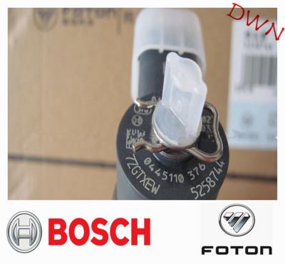 Cina Iniettore comune 0445110376 del motore del combustibile diesel della ferrovia di BOSCH 5258744 per il motore di Foton ISF2.8 in vendita