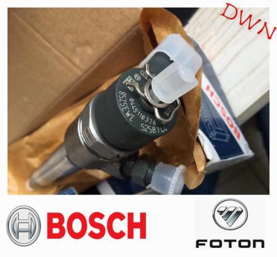 Cina Iniettore comune 0445110376 del motore del combustibile diesel della ferrovia di BOSCH 5258744 per il motore di Foton ISF2.8 in vendita