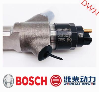 Cina Iniettore comune 0445120224 del motore del combustibile diesel della ferrovia di BOSCH 612600080618 per il motore di WEICHAI WD10 in vendita
