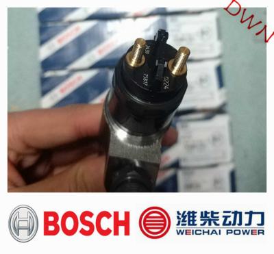 Cina Iniettore comune 0445120224 del motore del combustibile diesel della ferrovia di BOSCH 612600080618 per il motore di WEICHAI WD10 in vendita