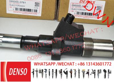 China ECHTE originele DENSO-Brandstofinjector 095000-0761 095000-0760 voor ISUZU 6SD1 1153004151, 1-15300415-1 Te koop