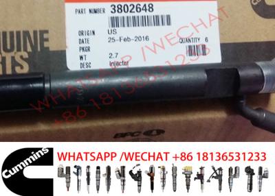 Cina INIETTORE originale CUMMINS 3802648 motore diesel 3926787 3802648 3926787 3802648 6CT8.3 in vendita