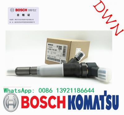 Cina Iniettore comune Bosch 0445110307 KOMATSU della ferrovia dell'escavatore PC70 PC128 PC130 6271-11-3100 in vendita