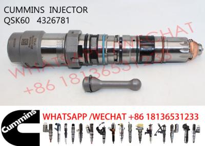 Cina Iniettore comune diesel 4087889 della ferrovia 4326781 K60 4902828 4002145 4087894 4088428 per Cummins in vendita