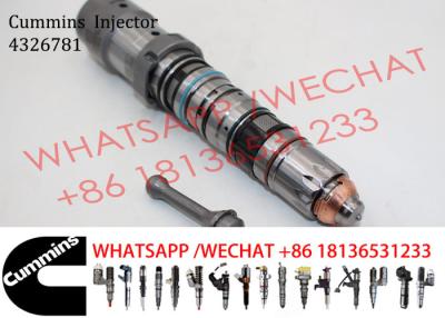 Cina Iniettore comune diesel 4326781 della matita del combustibile della ferrovia di QSK45 K60 QSK60 4001813 4087893 4326780 4088416 in vendita