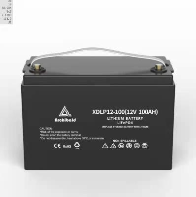 Cina 100 ah batteria acida al piombo su ordinazione di 12v Lifepo4 per Ups in vendita