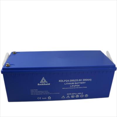 Cina Aumenta 200ah la batteria della capacità 24v Lifepo4 3 anni di garanzia in vendita