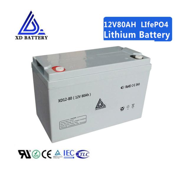 Camper Van Lithium Battery Nominal Capacity Pin 12v  80ah Lifepo4 Battery Akku