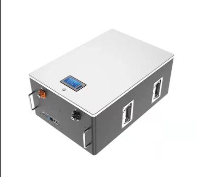 China Rek van 5.12KWH 48V 100ah zette de Navulbare Lifepo4-Muur van de Batterijmacht op Te koop