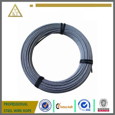 China hot sale 7x7 aircraft cable steel wire cable 1/8'' / high quality of steel cable for sale