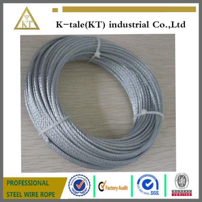 China galvanized steel wire rope factory 6x7+fc for sale