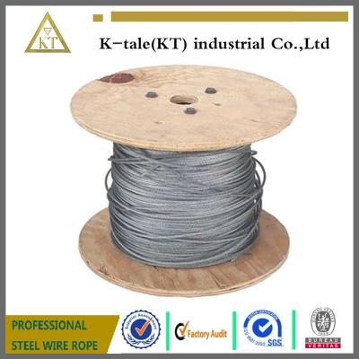 China 6X19+FC and 6X37+FC Ungalvanized steel wire rope for Lifting Hoisting Drawing for sale
