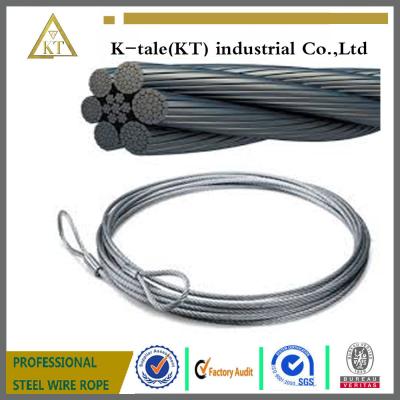 China high quality General Purposed Galvanized Steel Wire Ropes/high tensile strength steel wire rope for sale