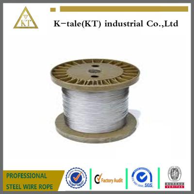 China high quality 7x7 0.6-1mm steel wire rope steel cable aircraft cable manufacture for sale