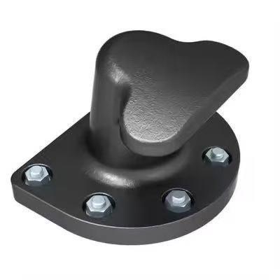 China 100T T Hoofd gietijzer HT200 Mooring bollards Pier bollards Gepolijst groot schip Te koop