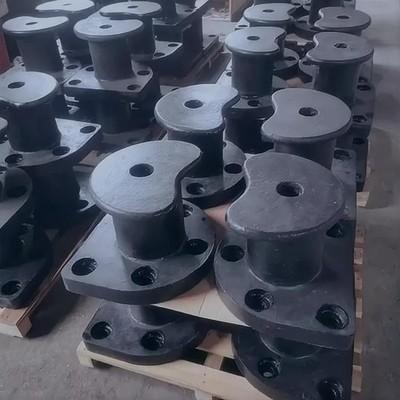 Китай 80T Маленькие опорно-присадочные опоры Тип почки Литой железный пирсовый опоры Полированный судоходный док продается