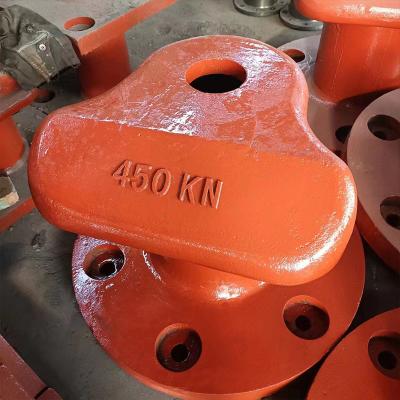 Китай 450KN T Голова чугунная HT200 Доковые опоры Отливные формы Оцинкованные морские лодки Судно берег продается