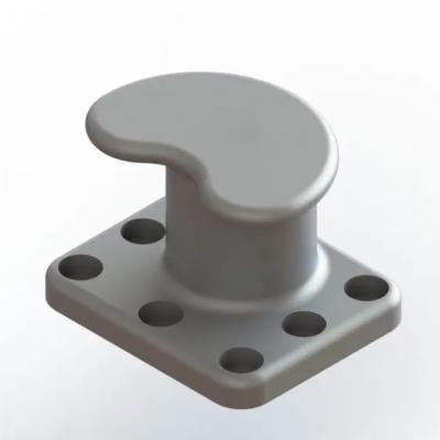 Китай 80T Тип почек литой стали Док боллардные стоянки Корабельные косы Зацинкованные судоходные причалы продается