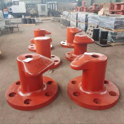 Китай 350KN T Тип литого железа HT200 Портовый боллард Доковые болларды Оцинкованные морские лодки Судовый берег продается