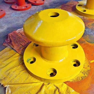 中国 柱型鋳鉄 HT200 係船ビット ポートボラード 研磨ドック係船 550KN 販売のため