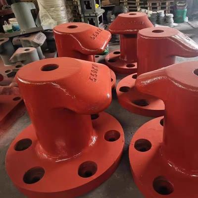 Китай 550KN T Голова литого железа Ковёрные косы Литые формы, оцинкованные для морского оборудования продается