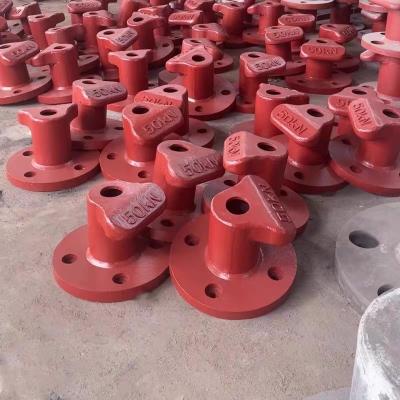 중국 50KN 티 타입 주사철 스테인리스 스틸 보트 볼러드 포트 볼러드 해양 장비를 위해 닦은 판매용