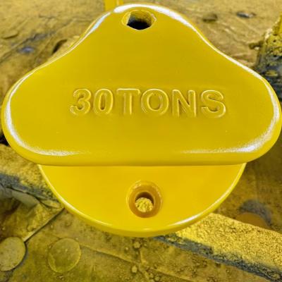 China 30T T-type gietijzer HT200 Boat Bollard Pier Bollards gegalvaniseerde mooring bescherming Te koop