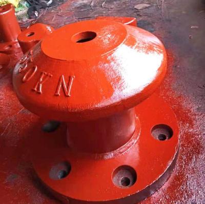 中国 柱型鋳鉄 HT200 係船ビット ポートボラード 研磨ドック係船 550KN 販売のため