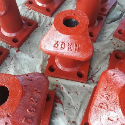 中国 50KN T型鋳鋼ZG230-450ダクタイル鋳鉄ボートボラード船のボラード研磨ドック係留 販売のため