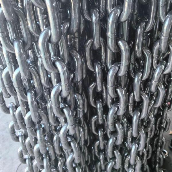 Quality 32mm High Strength Alloy Steel Spray Paint Anchor Chain Stud Yacht for sale