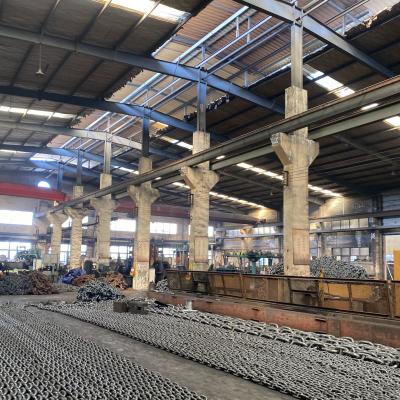 China 73mm Anchor Chains High Strength Alloy Steel Galvanized Stud Link Chain Cable for sale