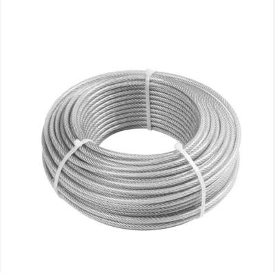 Cina 20 mm 6*19 nucleo di acciaio Galvanizzato Triplice fili di filo di acciaio contorto Corda di filo di acciaio Marina in vendita