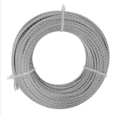 Cina Imbracature in cavo d'acciaio zincato 6x19 13mm con anima in fibra, tripla torsione, acciaio ad alto tenore di carbonio in vendita