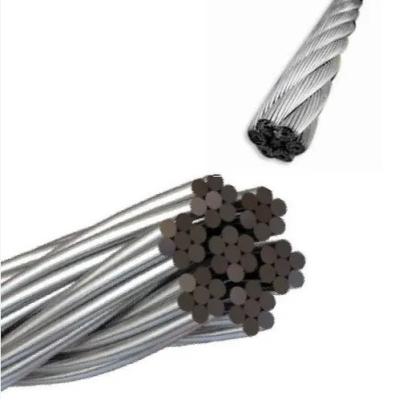 Cina 8 mm 6*19 nucleo di acciaio Galvanizzazione Triplice fili di filo di acciaio torto in vendita