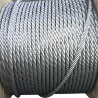 Cina 11 mm Core di acciaio acciaio ad alto tenore di carbonio Cavi di acciaio galvanizzato in vendita
