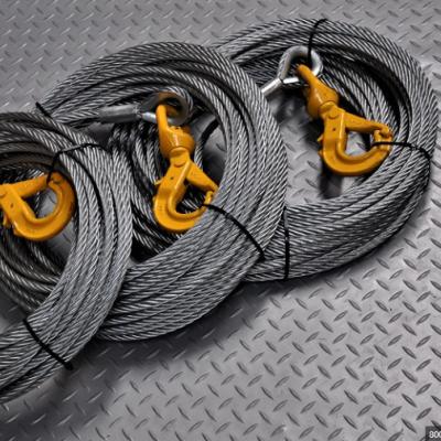 Cina Fune marina in acciaio al carbonio ad alta resistenza con anima in acciaio da 11 mm, zincatura, trattamento per ormeggio in vendita