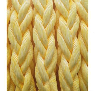 Cina Alta resistenza 8 fili intrecciati PP Danline galleggiante 64mm Marina di ormeggiamento cinghia in vendita