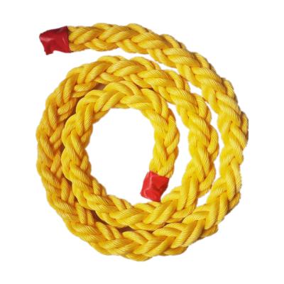 Cina Alta resistenza 8 fili intrecciati PP Danline galleggiante 64mm Marina di ormeggiamento cinghia in vendita