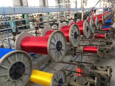 China 2mm 10mm 20mm 3 Strand PE PP Rope For Agriculture Marine Mariculture Packaging Fishing-Black White Red Blue for sale